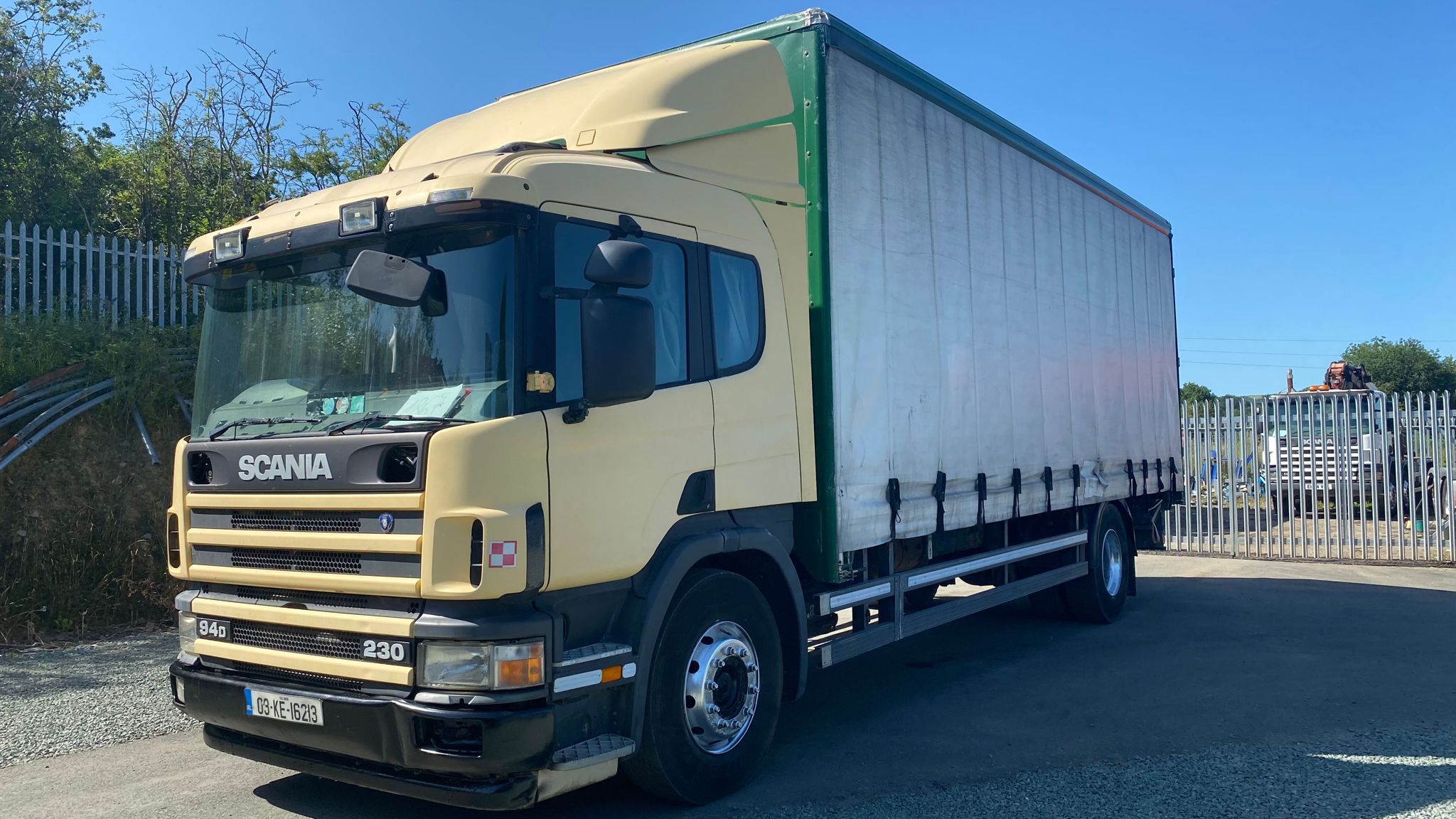 2003 Scania 94D 230 4x2 Curtain Side Lorry Suppliers UK - Goldworks ...