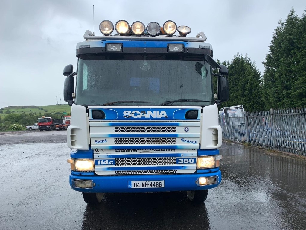 2004 Scania 114 380 8x4 32 Tonnes Steel Body Tipper Suppliers UK ...