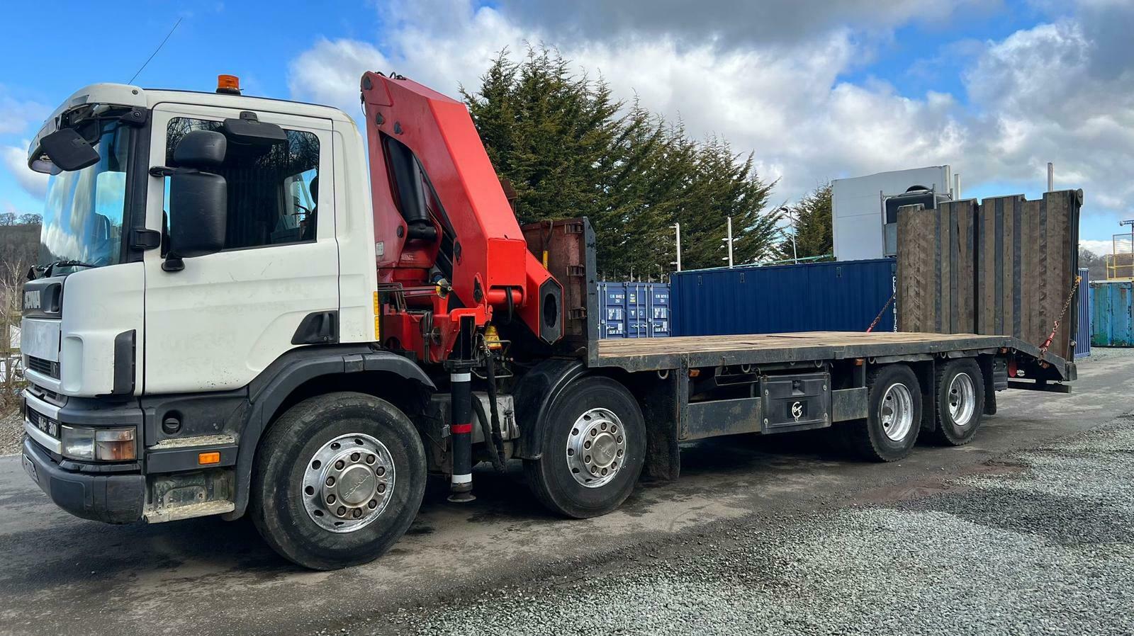 1998 Scania 94 310BHP, 8x4 32 Tonnes Beavertail Flat Bed Suppliers UK ...