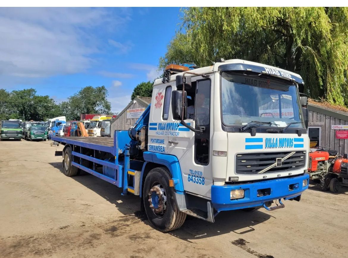 2002 volvo fl6e 18 tonne hiab/flat bed lorry Suppliers UK - Goldworks ...