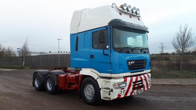2002 ERF ECX 11 6x4 Tractor Unit 44 tonnes, Double Diff Heavy Duty ...