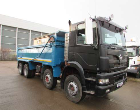 2005 Foden Alpha S108R 8x4 32 Tonnes Steel body Tipper, Manual gearbox ...